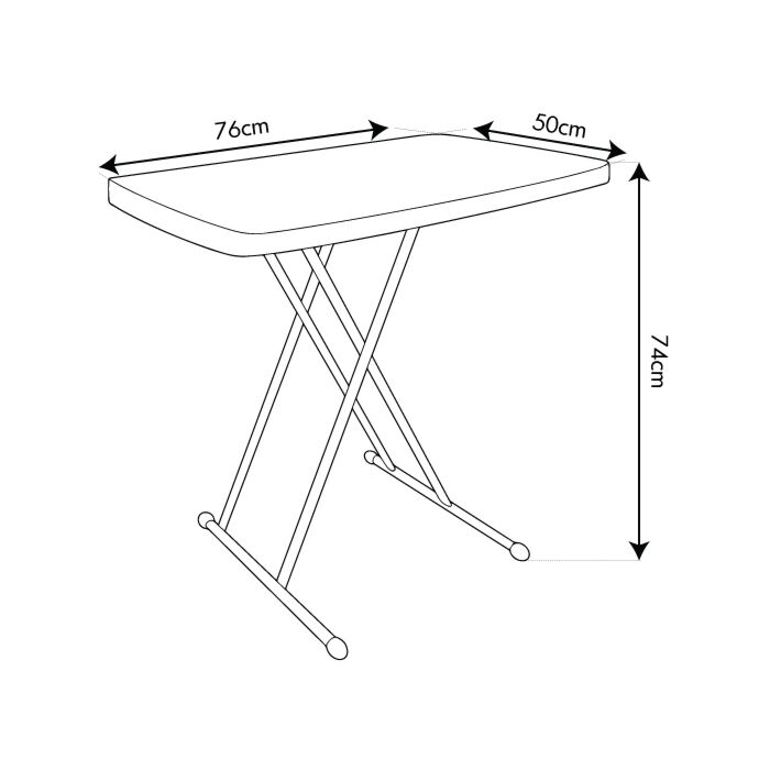 Foldable Tables Dimensions
